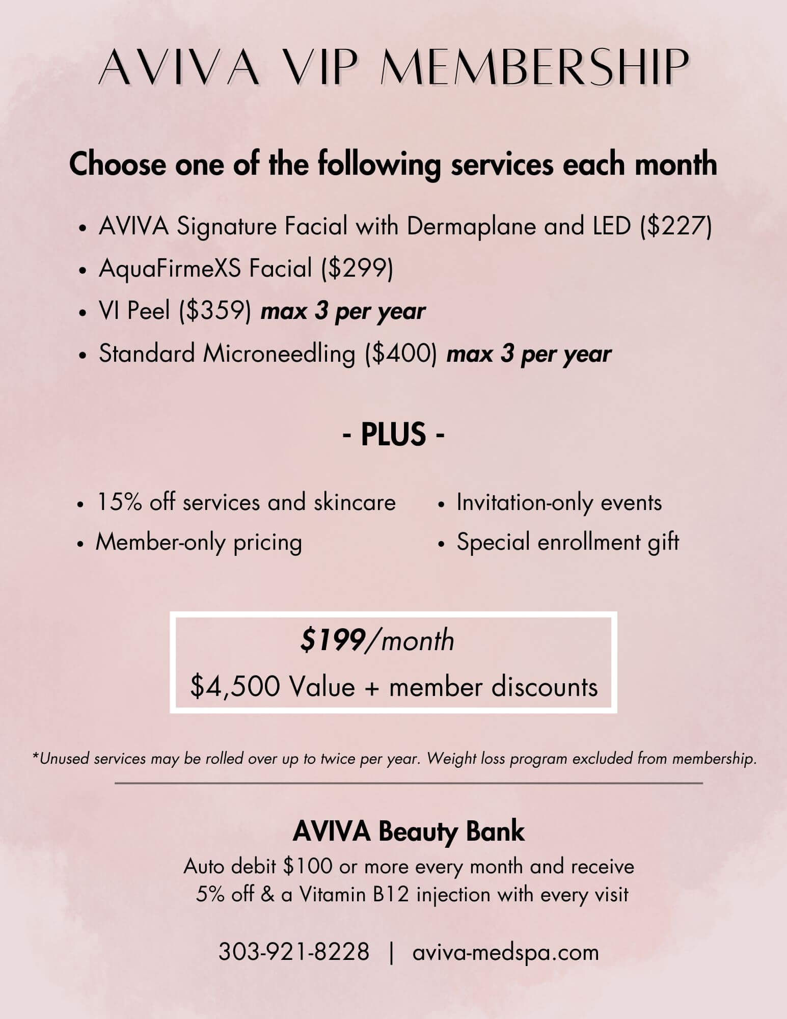 Membership - Aviva Med Spa